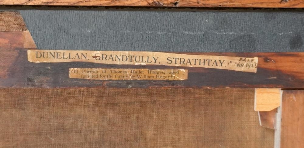 William Hogarth | Portrait of Thomas Hallet Hodges | MutualArt