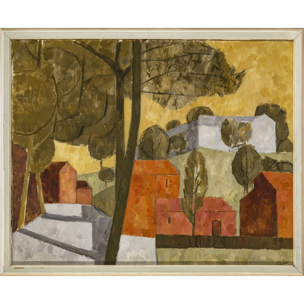 Arthur Fauser | Arthur Fauser Vermutlich 1960er Jahre - Landschaft mit ...