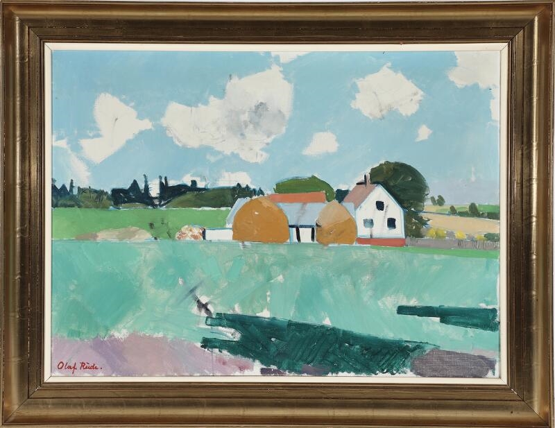 Olaf Rude | Summer landscape, Bornholm | MutualArt