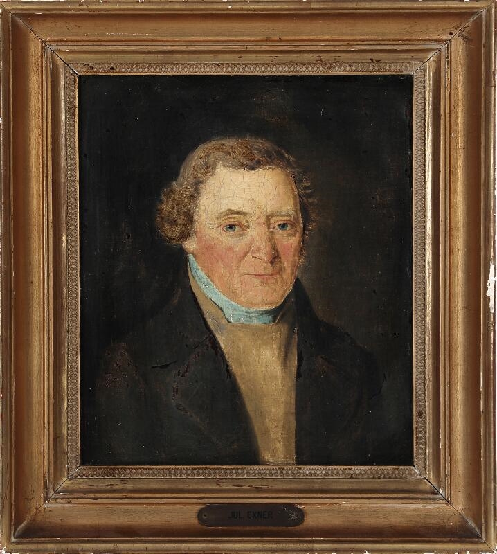 Johan Julius Exner | Portrait of Møller Seirøe from Karlebo (1845 ...