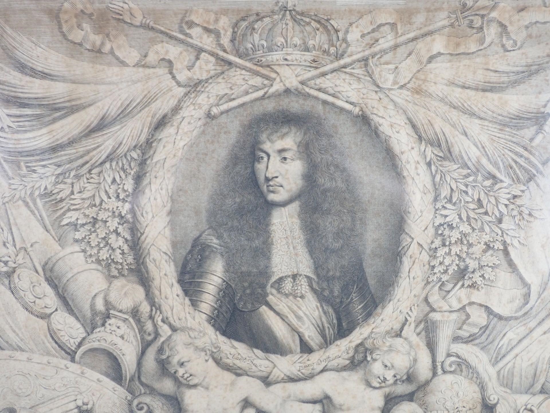 Charles Le Brun | Portrait de Louis XIV | MutualArt