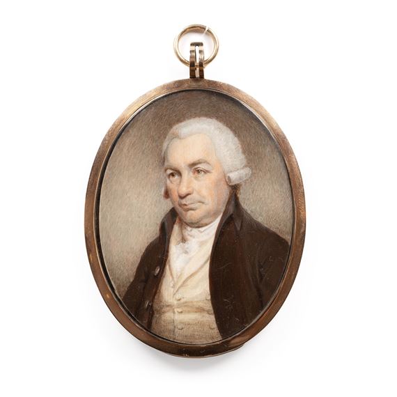 George Engleheart | 2 works, Captain John Blake Indian Navy (1713-1790 ...