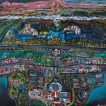 Robert Beverley Brooks | Coastal Settlement | MutualArt