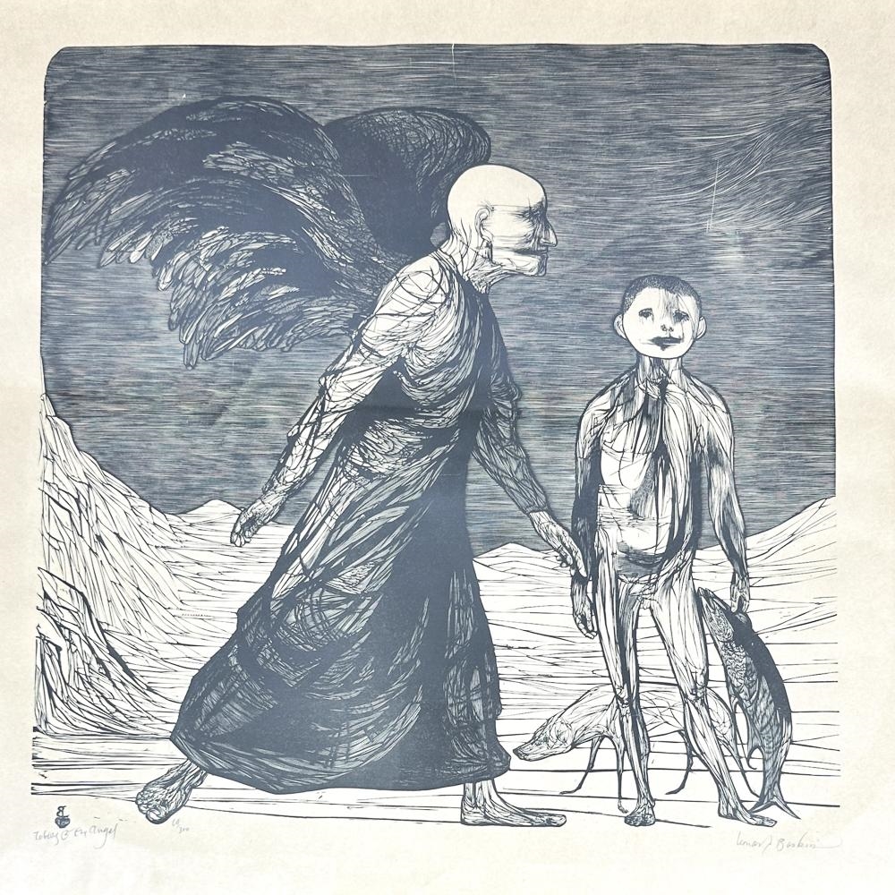 Leonard Baskin | portrait of thomas eakins | MutualArt