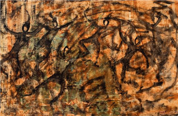 Magdalena Radulescu | Night Dance [1970 (1970) | MutualArt