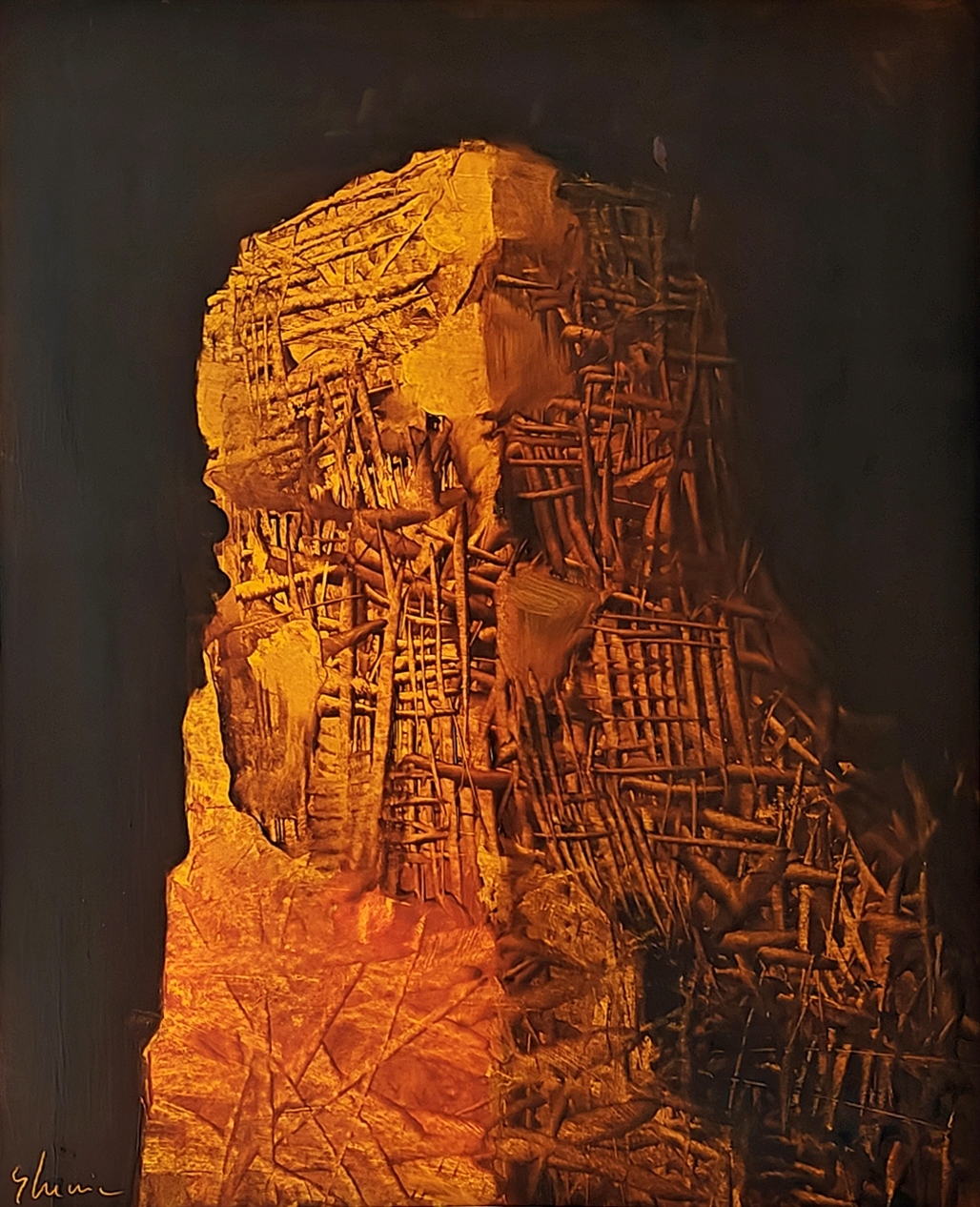 Adrian Ghenie | THE FAKE ROTHKO (2010) | MutualArt