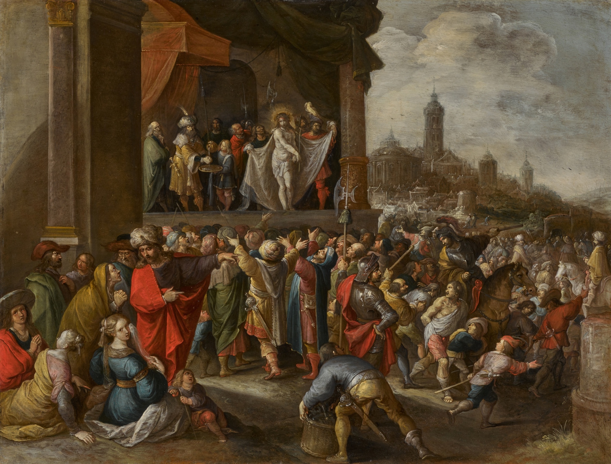 Frans Francken II | THE JOYFUL MYSTERIES OF THE FIVE ROSARIES: FIVE ...