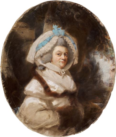 Sir Thomas Lawrence | Portrait of a lady wearing a lace bonnet (Circa ...