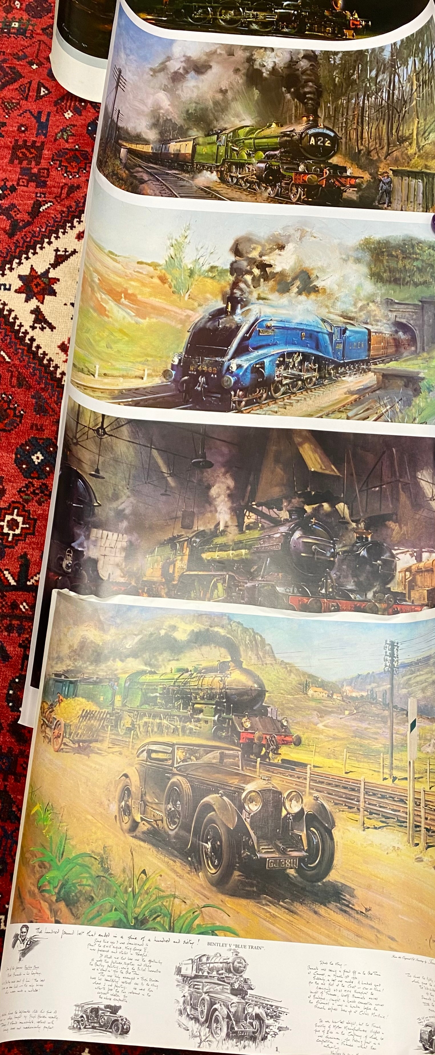 Terence Cuneo | Five unframed Terence Cuneo prints | MutualArt