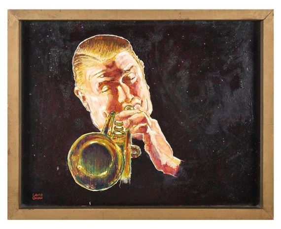 Davis Quinn | Monochromatic oil painting on Masonite of the musician ...