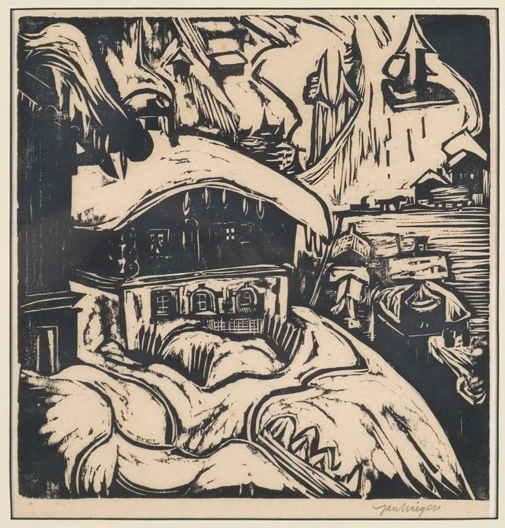 Jan Wiegers | Plantsoen (1926) | MutualArt