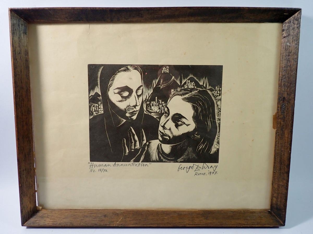 György Buday | Human Annuntiation (1937) | MutualArt