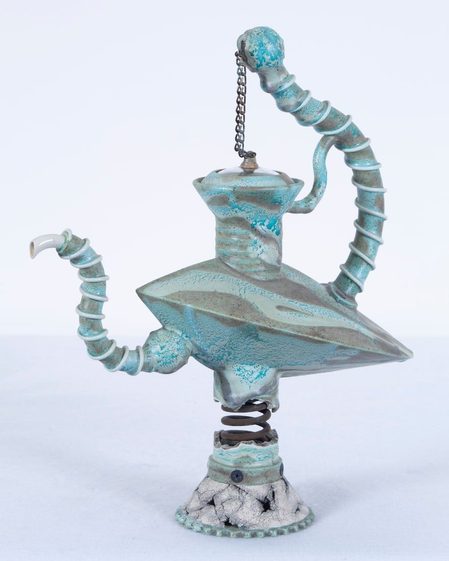 Eric Eimeren | Earthquake moving Teapot | MutualArt