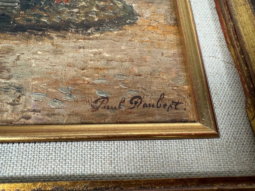 Paul Flaubert | Paul FLAUBERT (1928-1994). Elégantes sur un banc ...