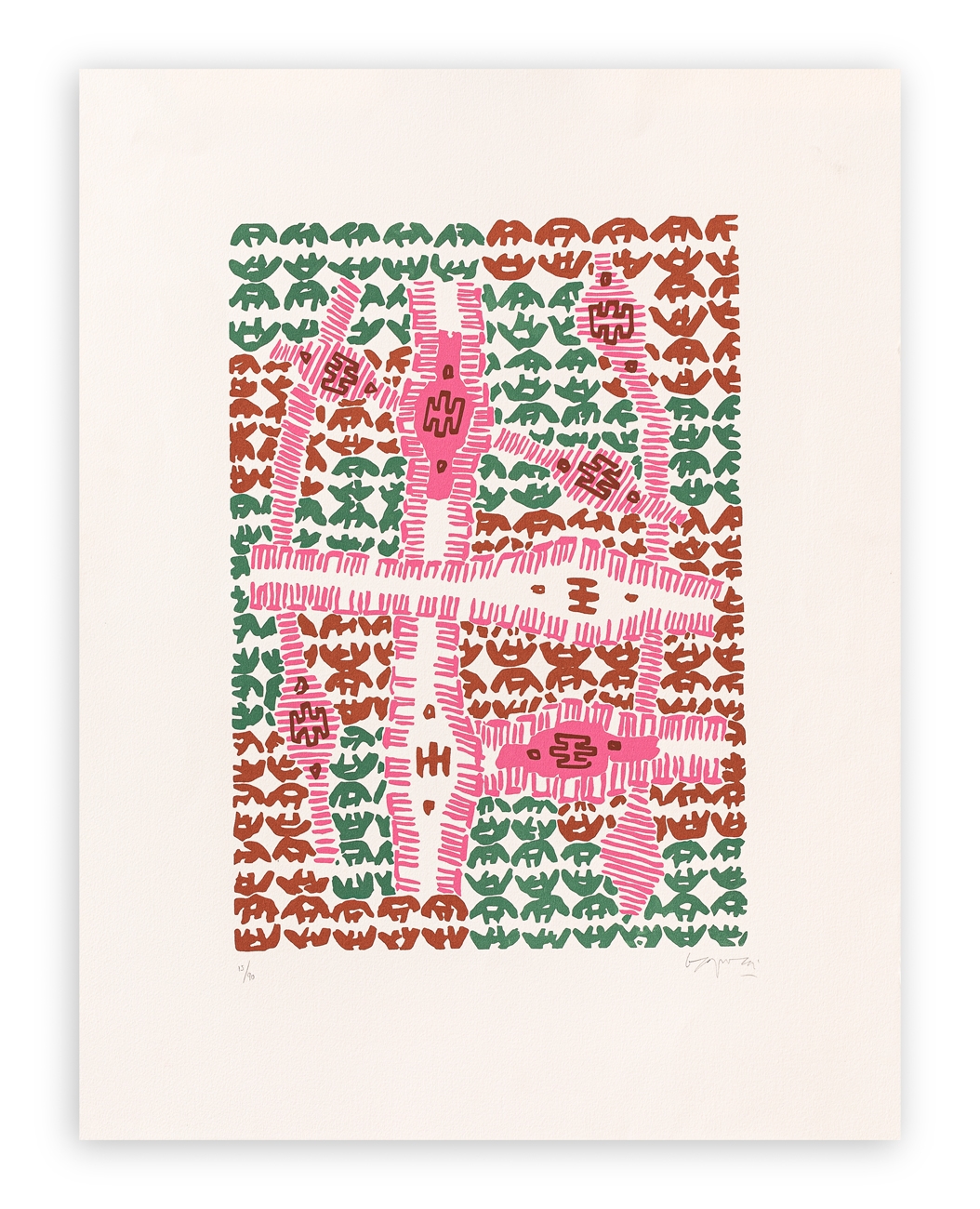 Giuseppe Capogrossi | Superficie 43 (1951) | MutualArt