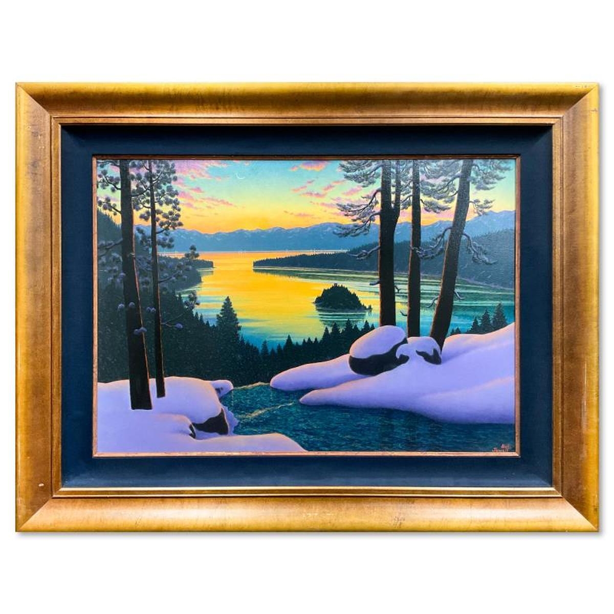 Bill Jewell | Evening Colors - Emerald Bay | MutualArt