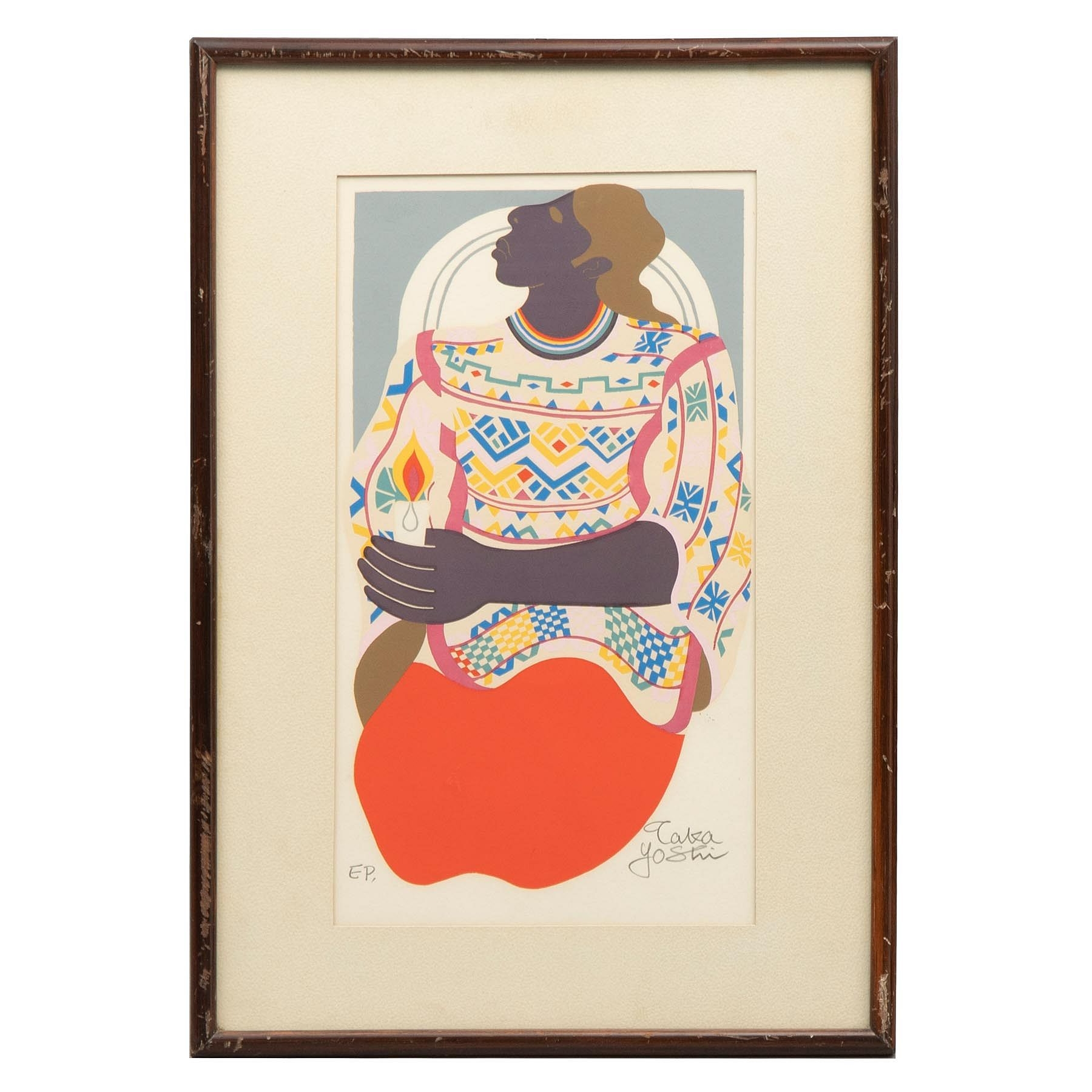 Takayoshi Ito | Mujer con vela | MutualArt