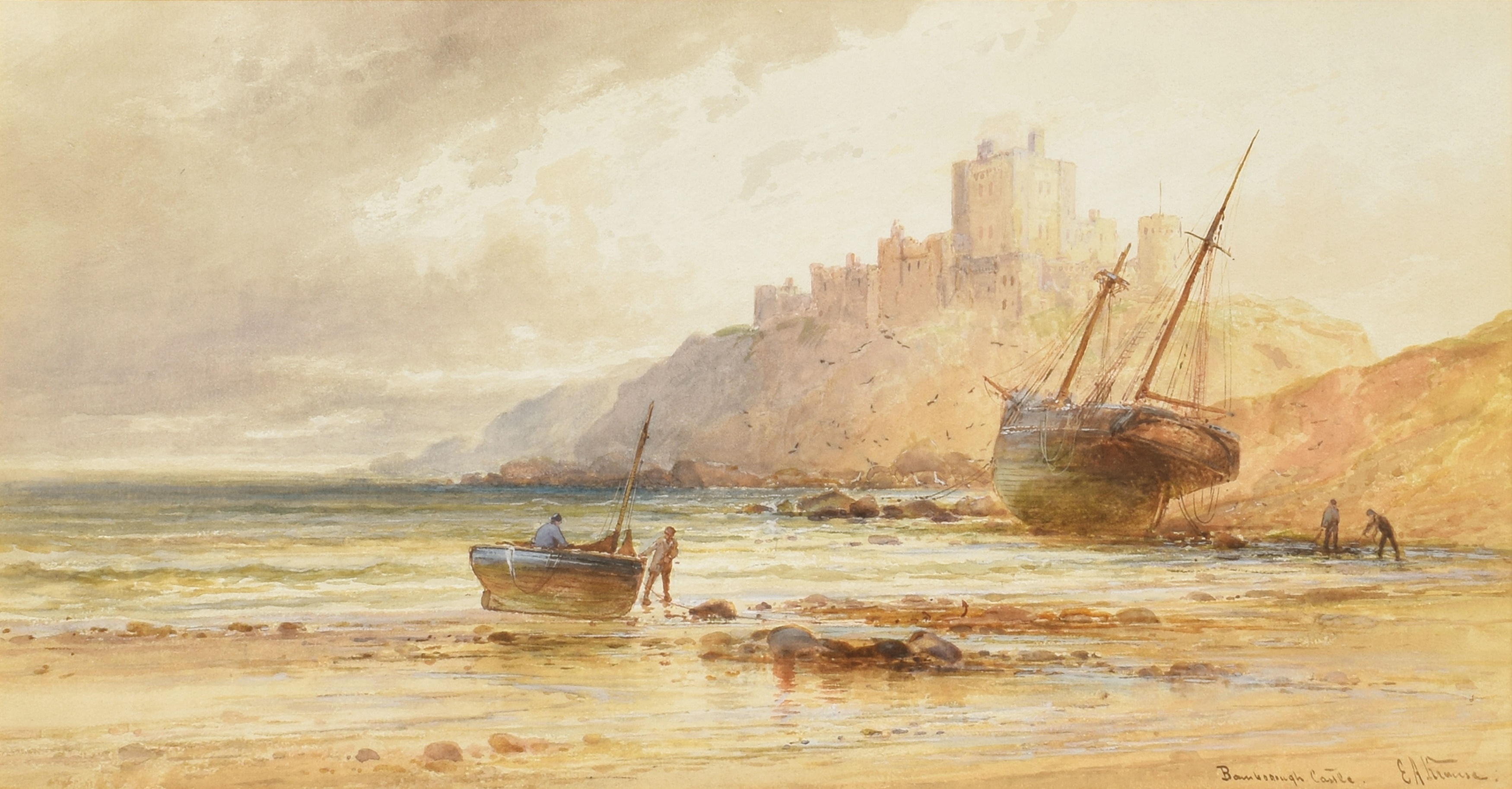 Emil A. Krause | Bamborough Castle | MutualArt