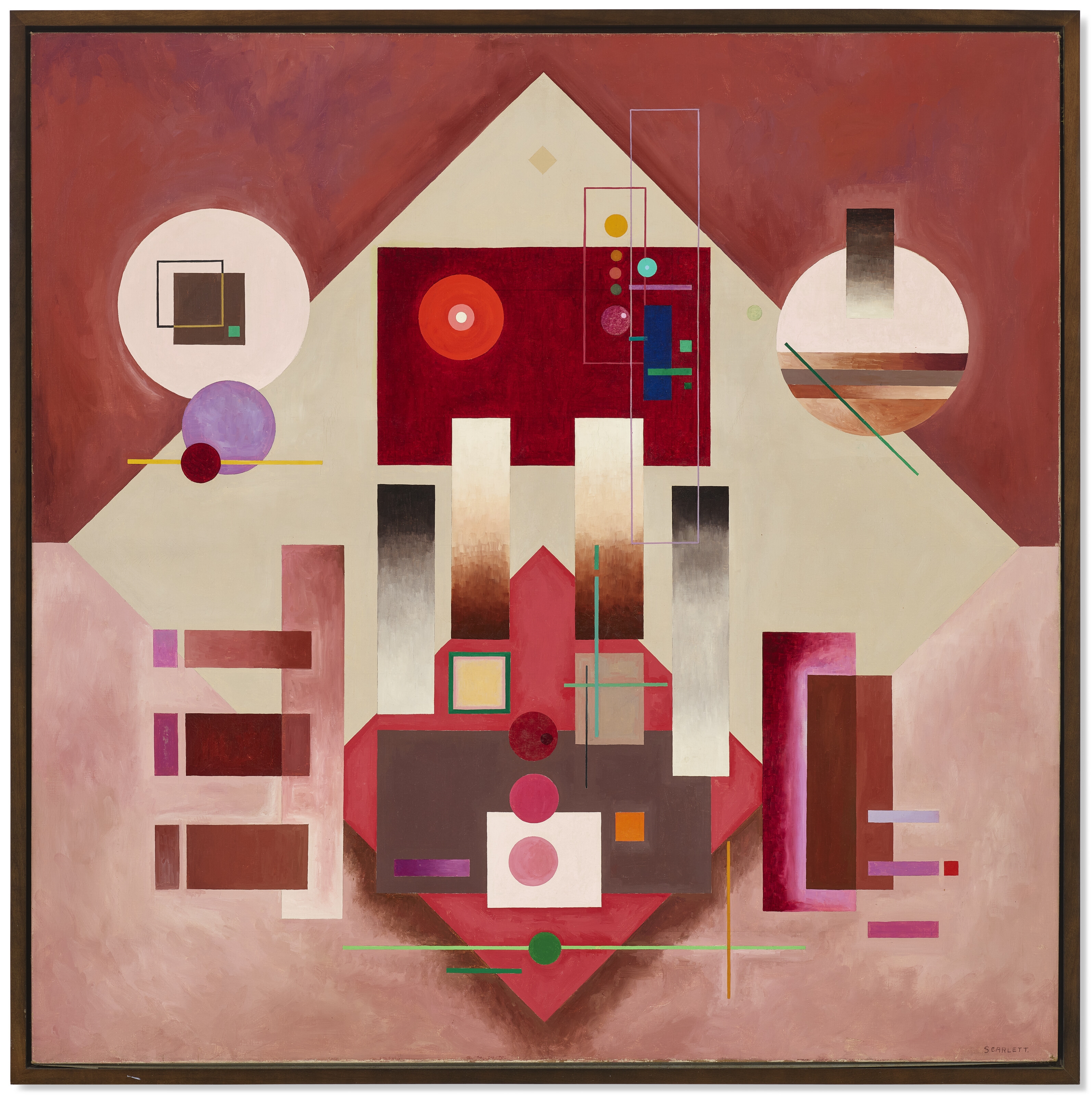 Rolph Scarlett | Red Fugue (1940 - 1947) | MutualArt