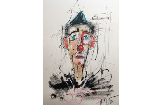 Michel Calvet | Acrylic on paper | MutualArt