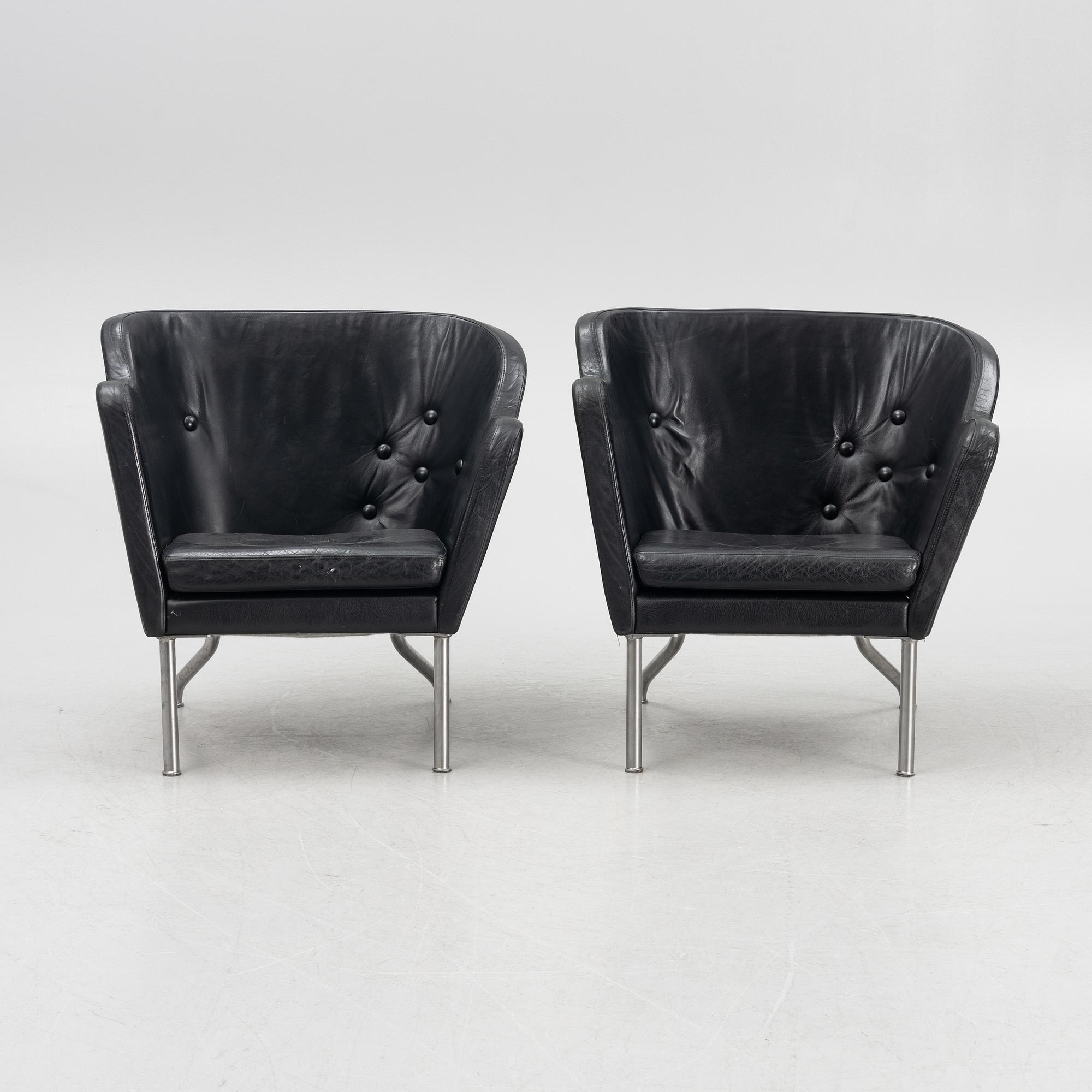 Anna Kraitz | Anna Kraitz, a pair armchairs, 'Beatrix', Källemo | MutualArt