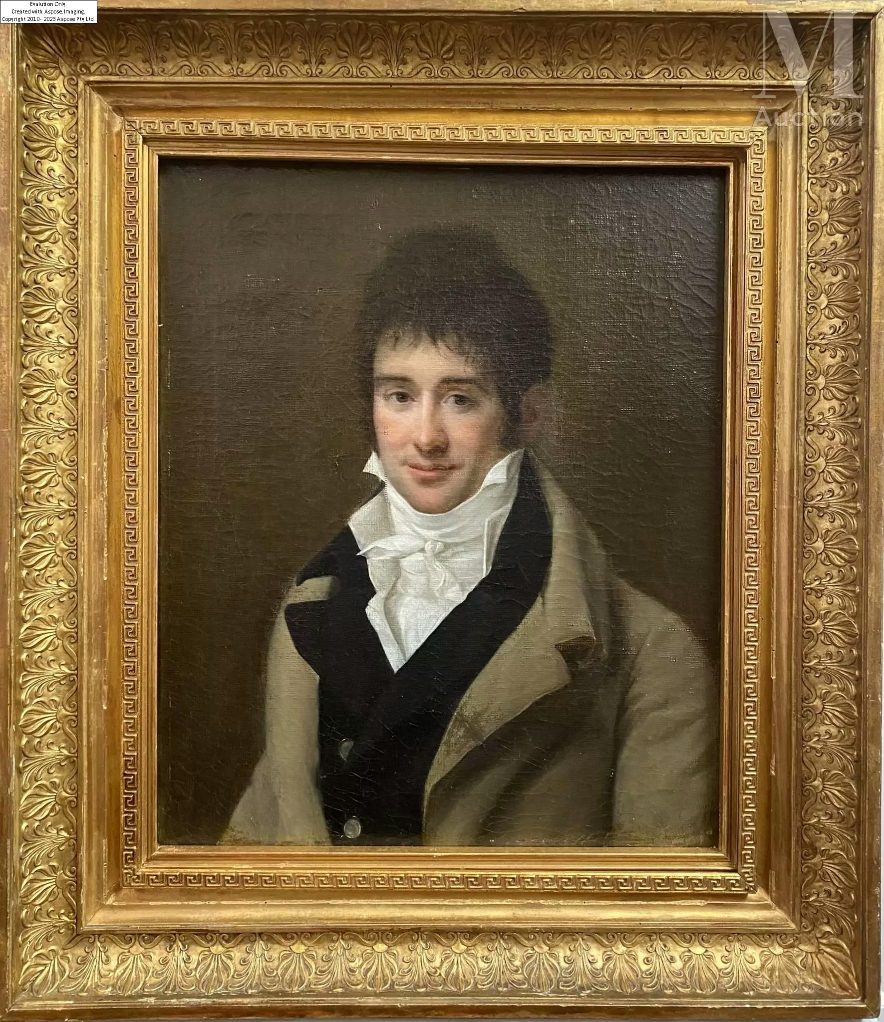 French School, 19th Century | Portrait de jeune homme à la redingote ...