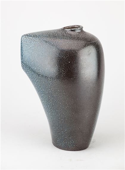 Ruth King | RUTH KING (born 1955); a tall salt glazed barge pot | MutualArt