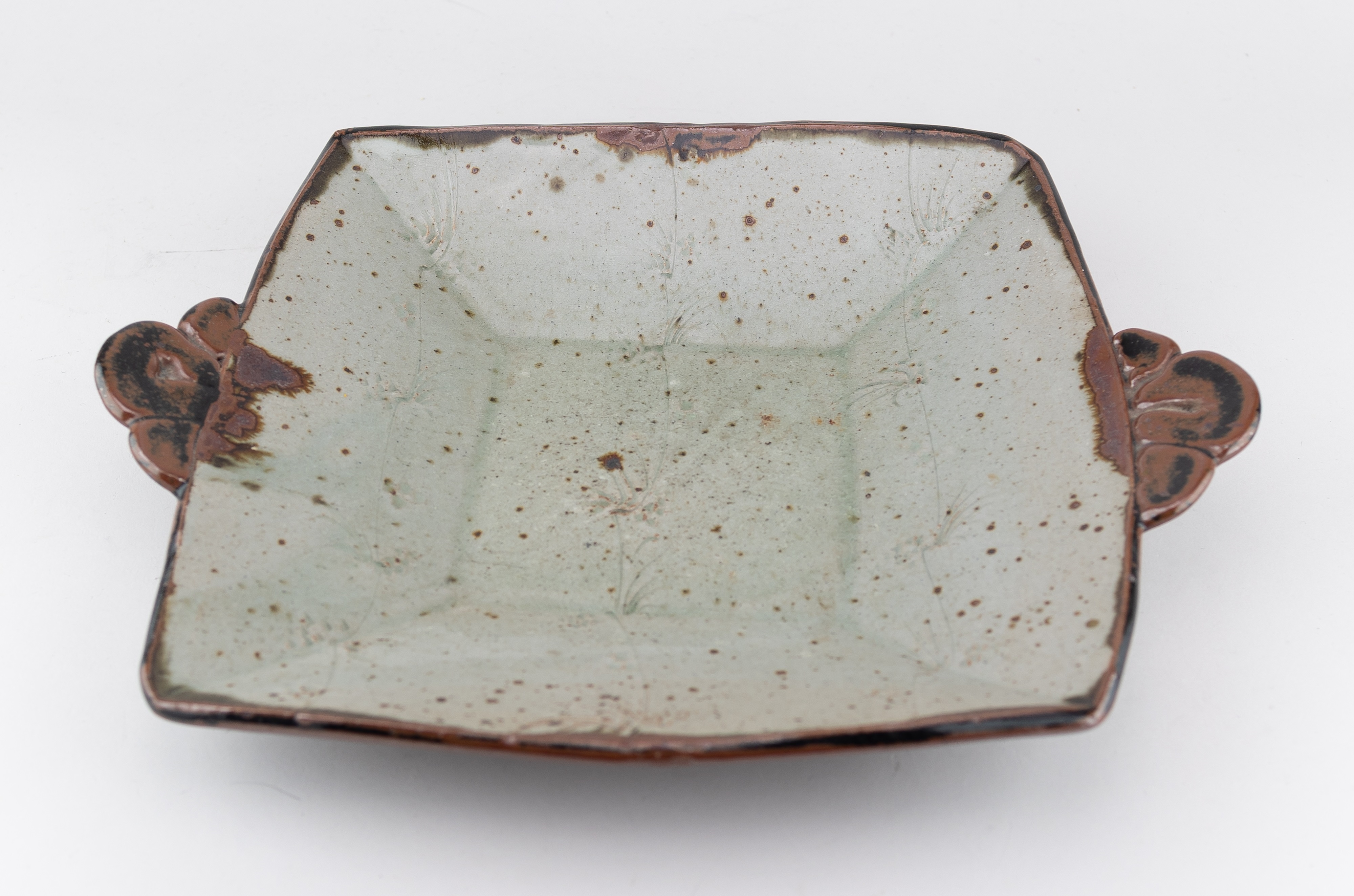 Phil Rogers | PHIL ROGERS (1951-2020); a large square stoneware twin ...