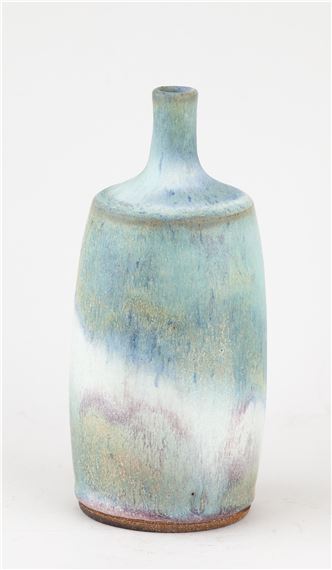 Andrew Davidson | ANDREW DAVIDSON; a spiral thrown stoneware bottle ...