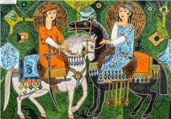 Sadegh Tabrizi | Riders | MutualArt