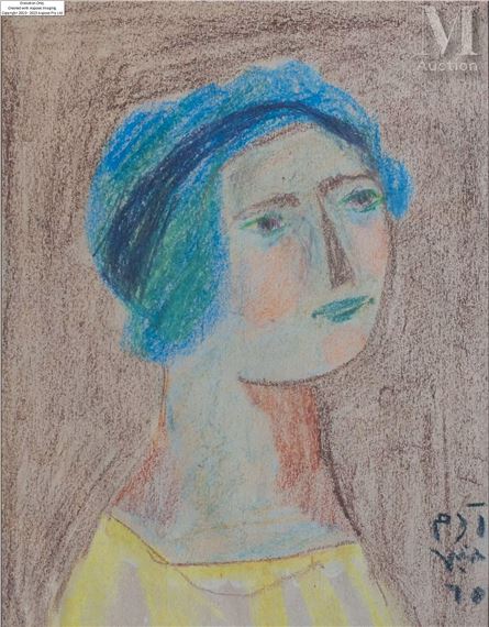 Adam Henein | Woman's Face (1965) | MutualArt