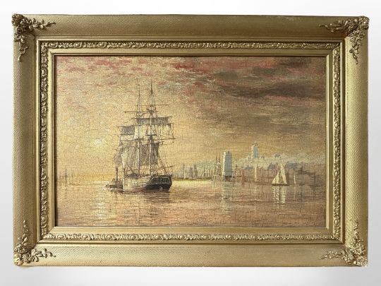 Fred Tordoff | Evening - High and Low Lights North Shields | MutualArt