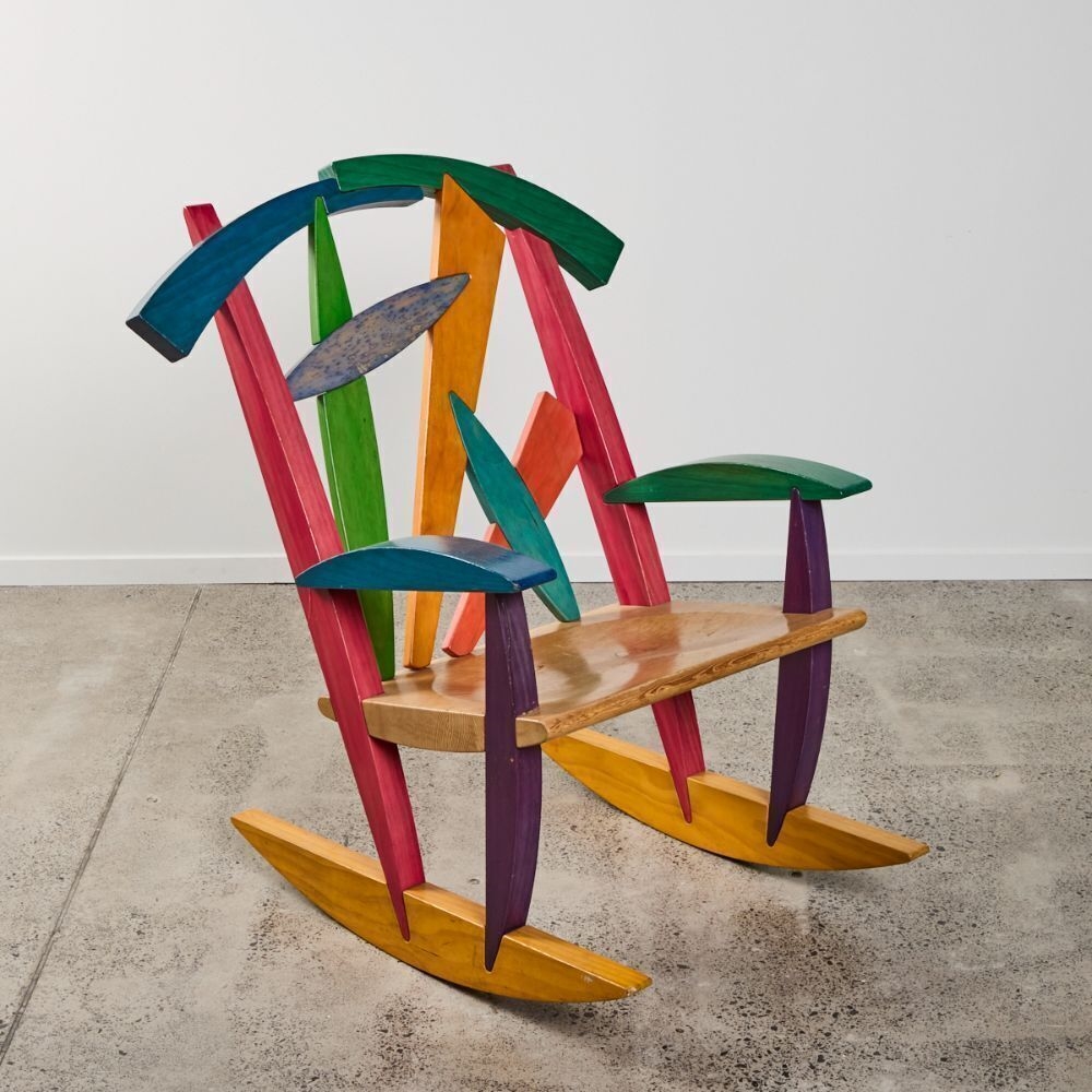 David Trubridge | A David Trubridge Hornpipe Rocker Chair | MutualArt