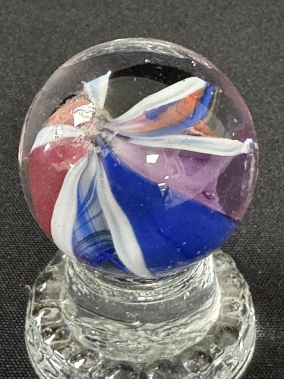 Steve Davis | 2 Contemporary Glass Marbles | MutualArt