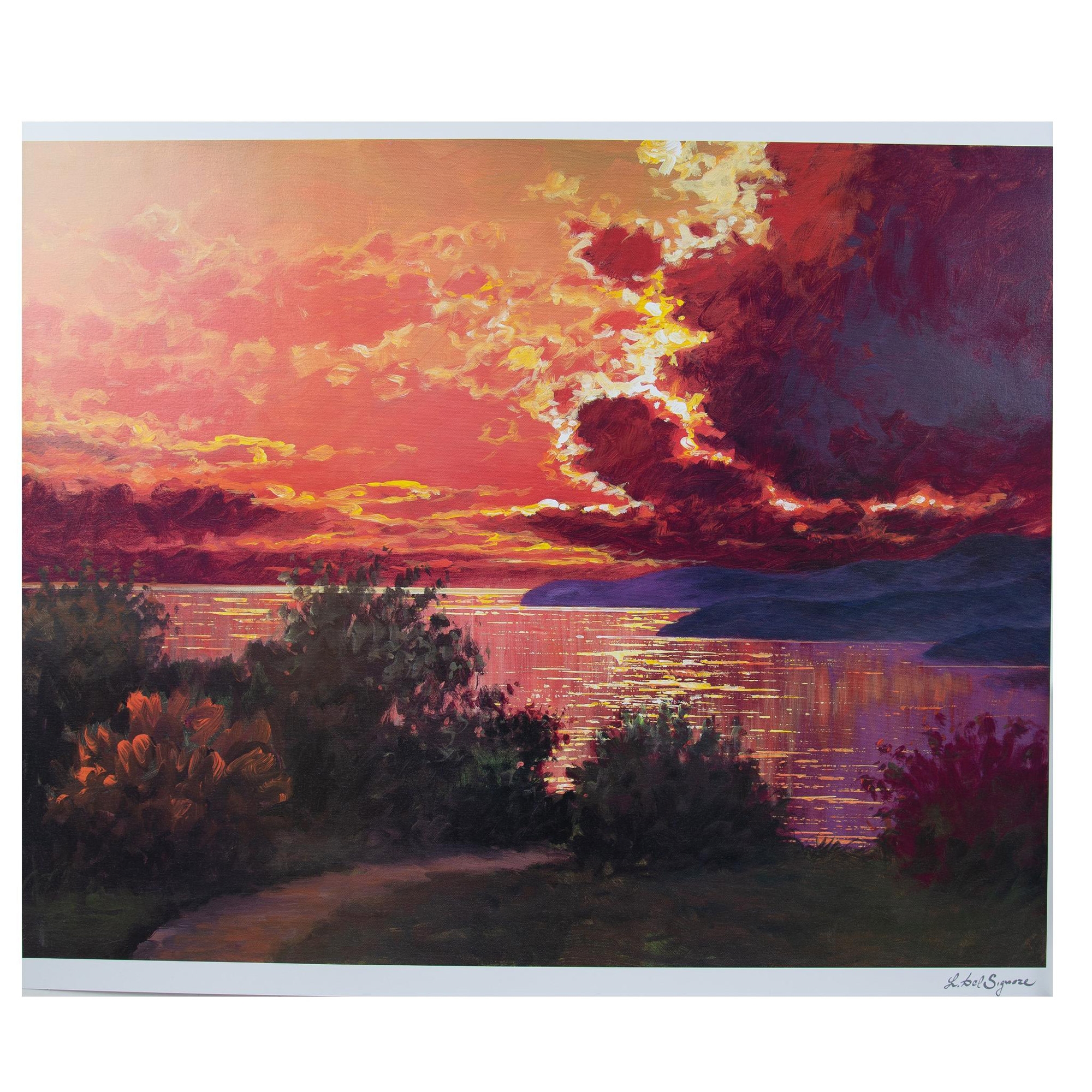 Littorio del Signore | Littorio Del Signore, Color Lithograph on Paper ...