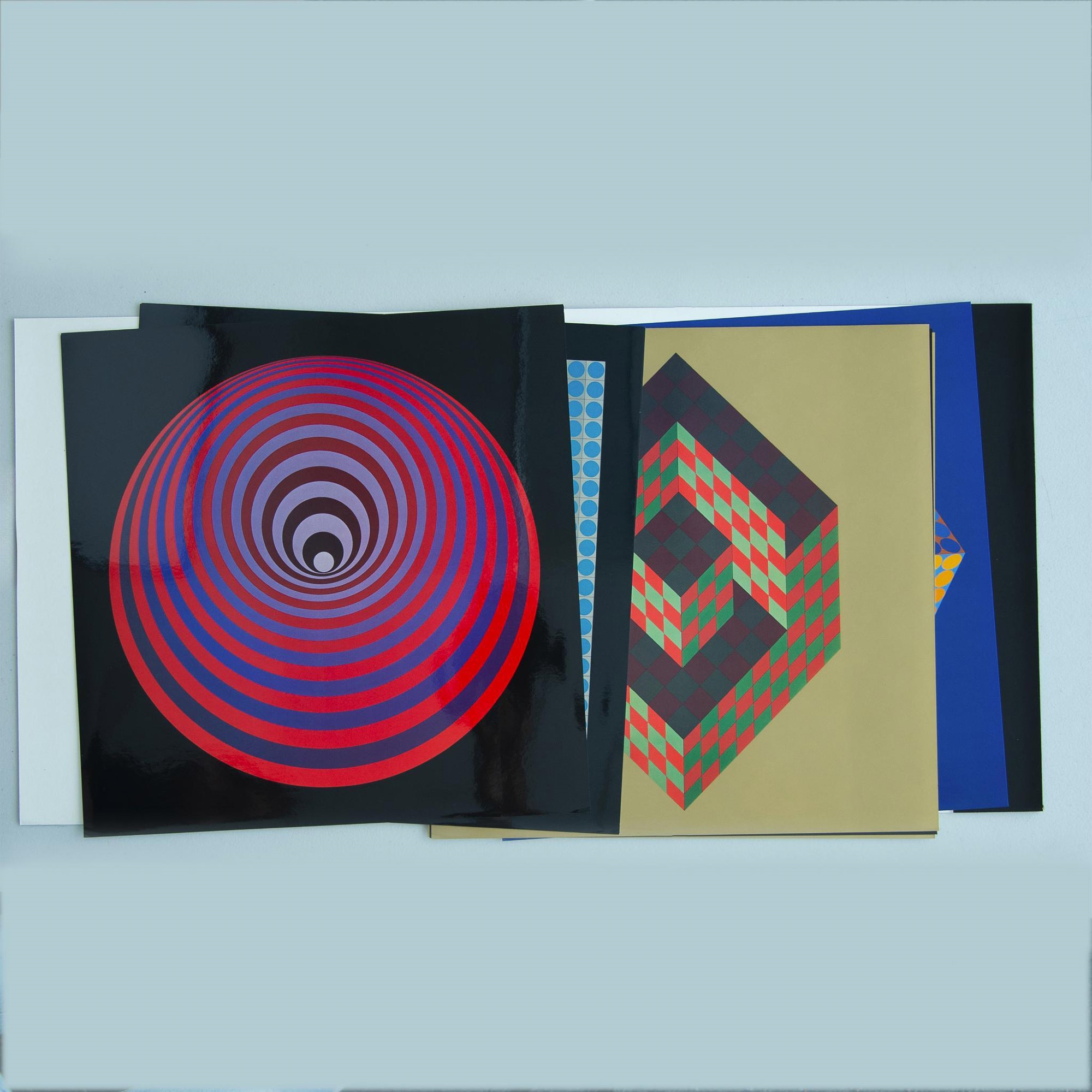 Victor Vasarely | Victor Vasarely, Portfolio of 8 Heliogravures on ...