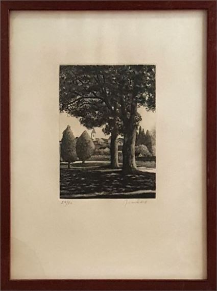 Marius Girard | Paris, la place du Tertre et le Sacré Cœur & Paris ...