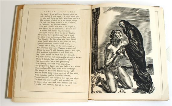 Albert Decaris | John MILTON illustrated by Albert DECARIS Samson ...
