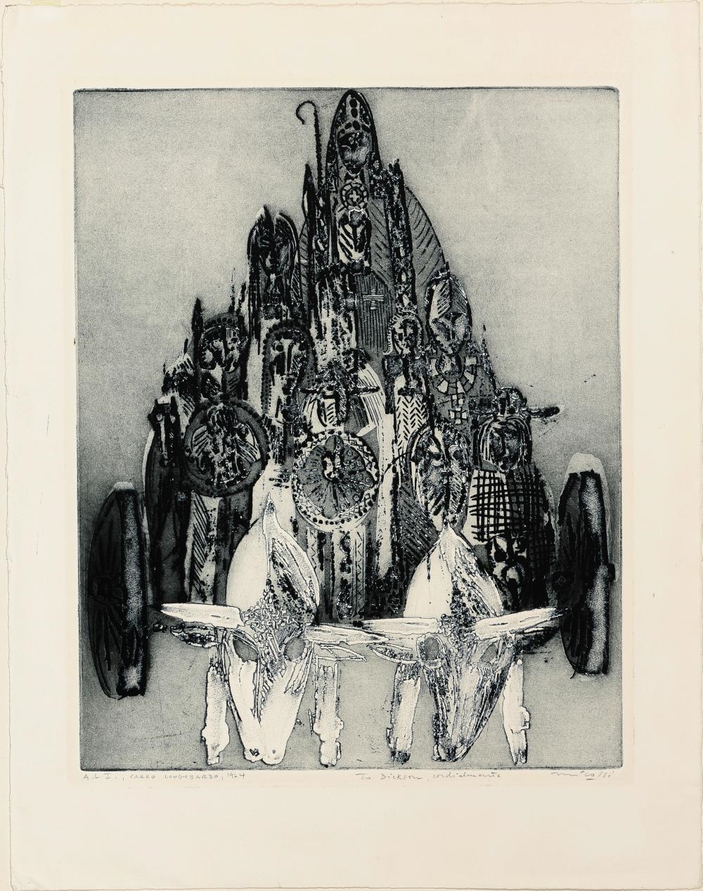Mario Micossi | Mario MICOSSI: Carro Longobardo (1964) | MutualArt