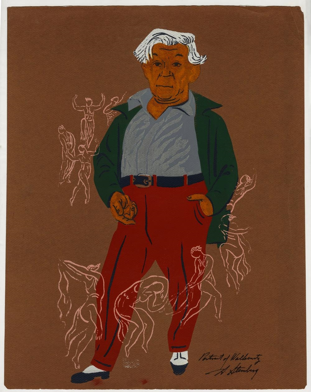 Abraham Walkowitz | Harry STERNBERG: Abraham Walkowitz (1943 - 1944 ...