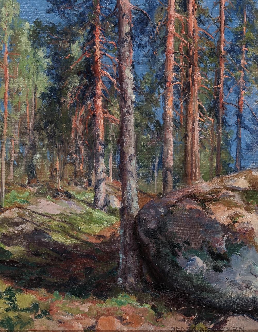 Peder Knudsen | Crying Girl on the Sofa (1919) | MutualArt