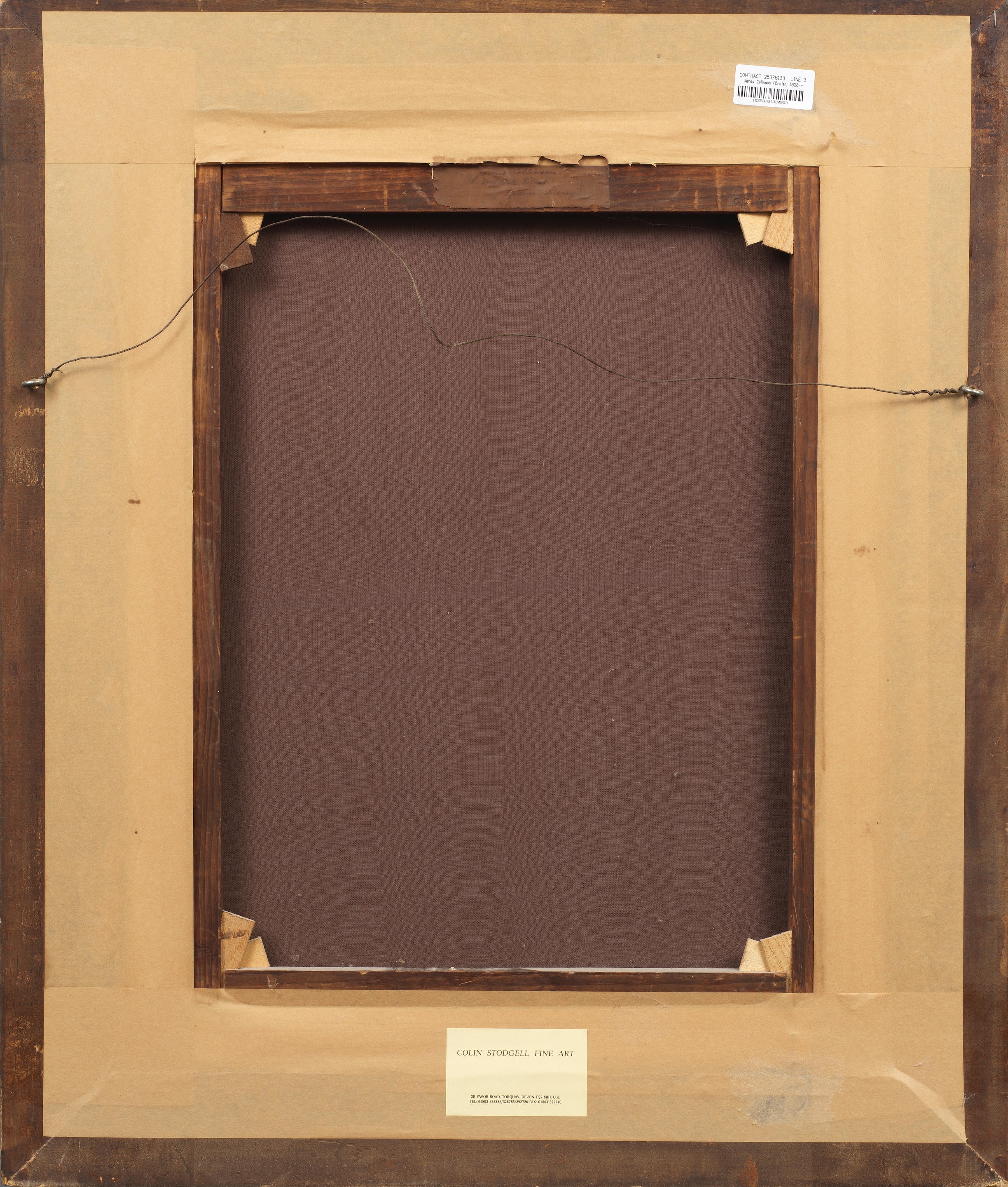 James Collinson | A penny short (1858) | MutualArt