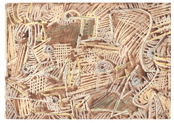 Henry Moore | Textile Design (1943) | MutualArt
