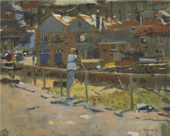 Ken Howard | Mousehole | MutualArt