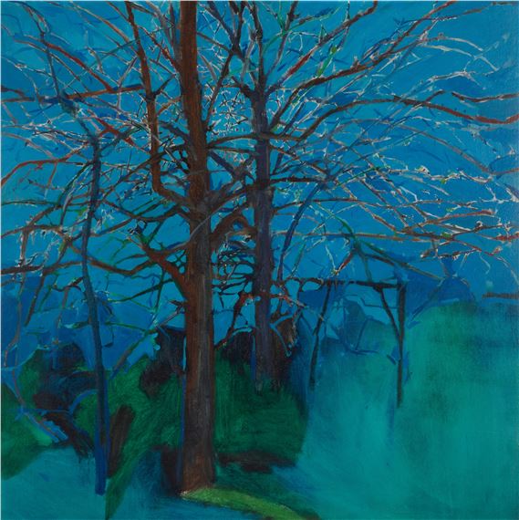 Philip Sutton | Tree on the Common (1974) | MutualArt