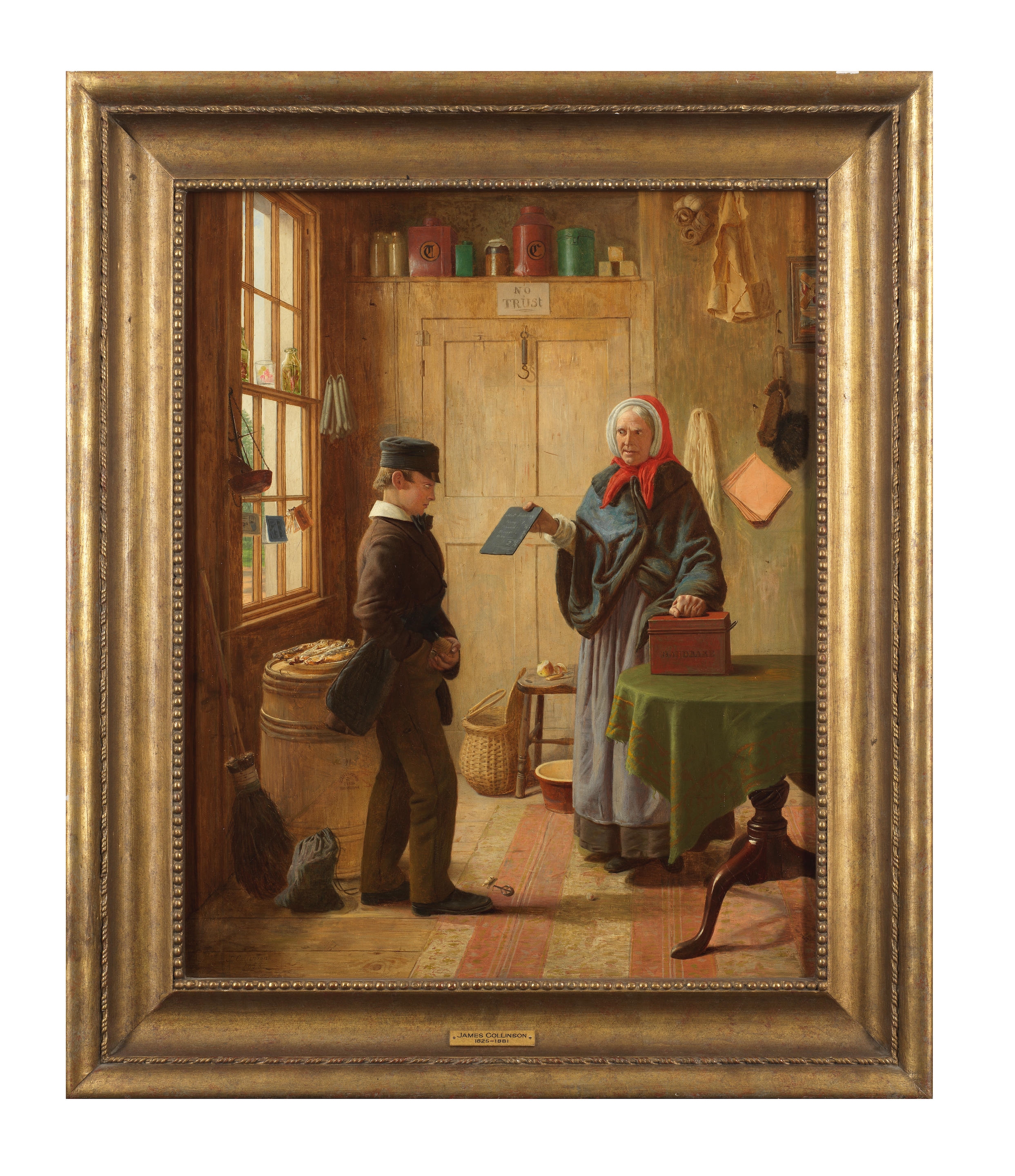 James Collinson | A penny short (1858) | MutualArt