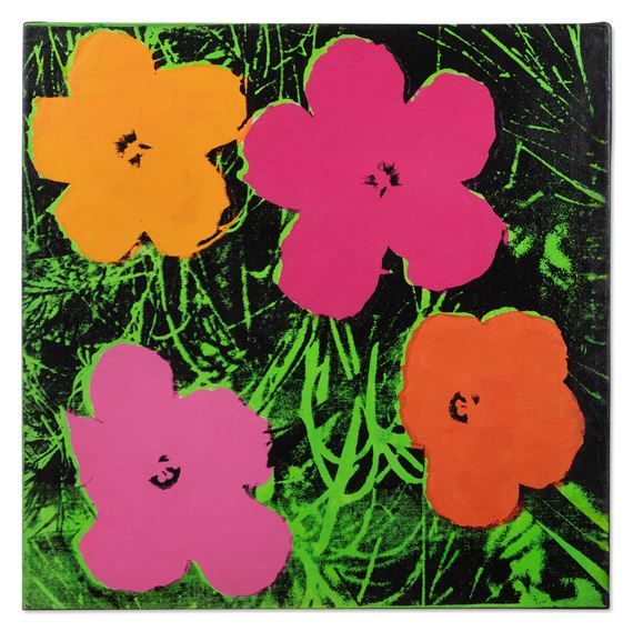 Elaine Sturtevant | Warhol Flowers (1965) | MutualArt