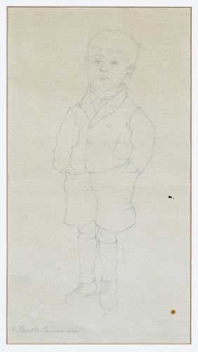 Elisabeth Koelle Karmann | Stehender Knabe | MutualArt