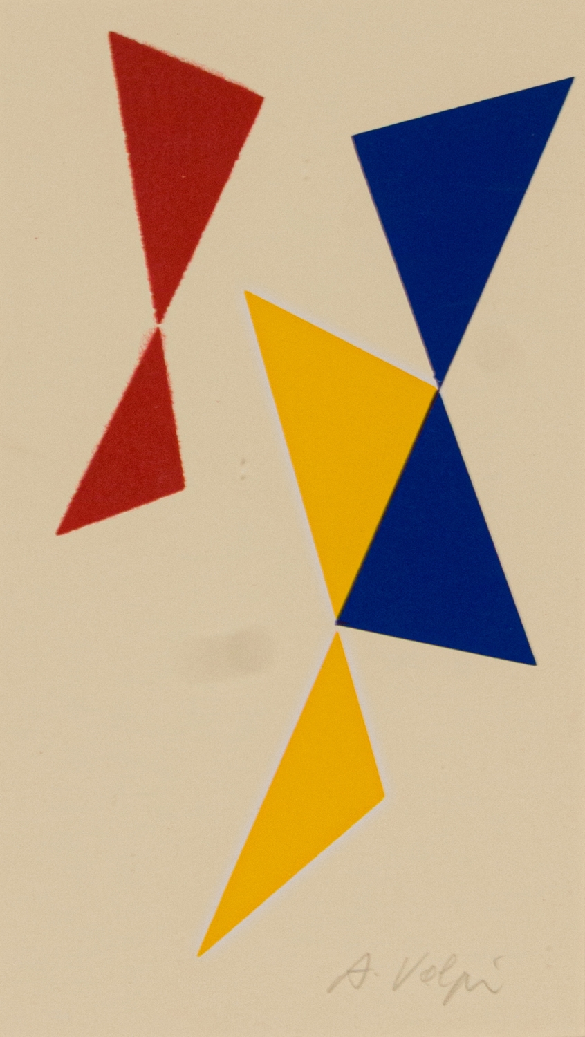Alfredo Volpi | Triângulos | MutualArt
