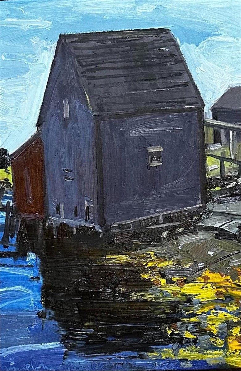 Gerard Collins | Blue Rocks (2023) | MutualArt